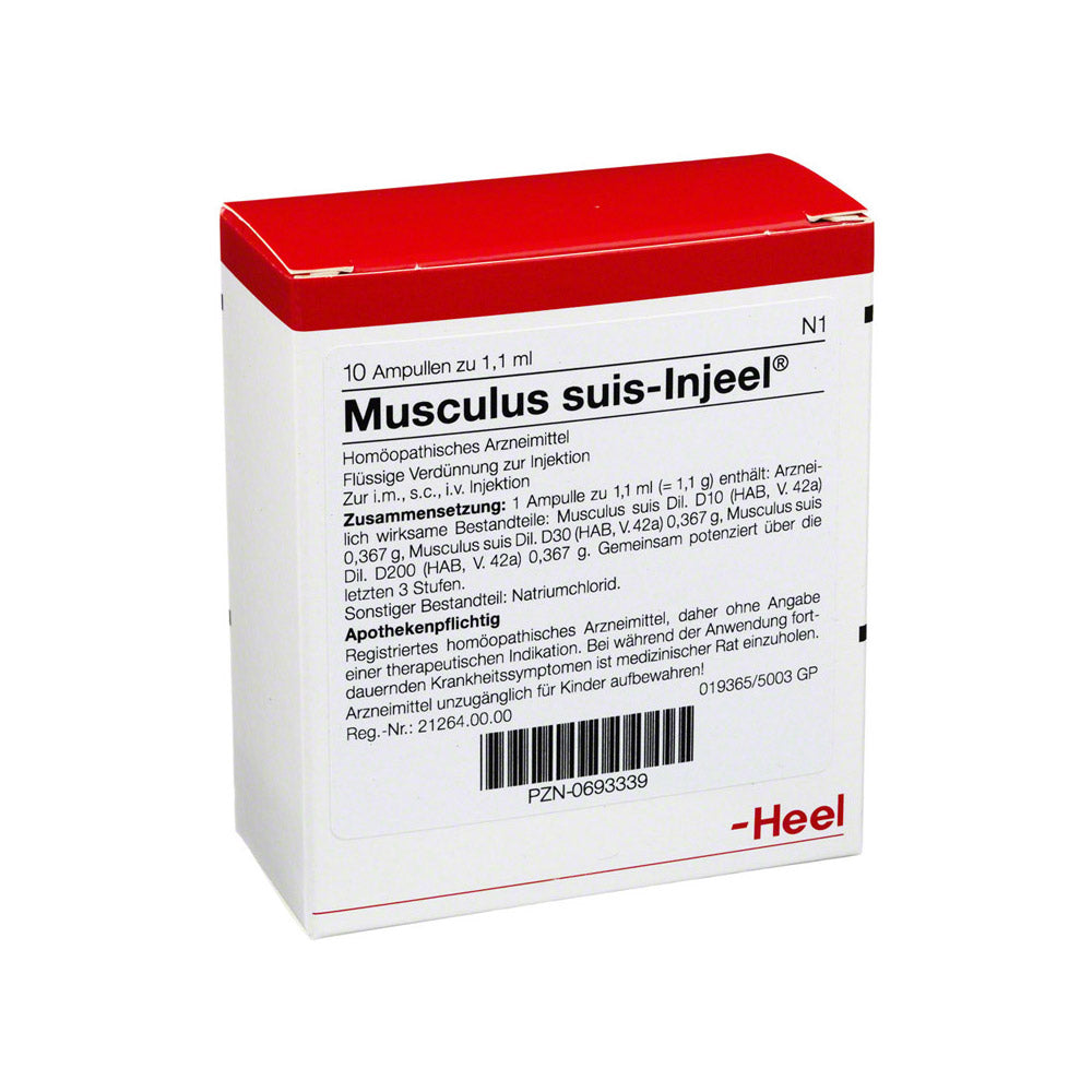 Heel Musculus Suis 10 Ampoules – similius