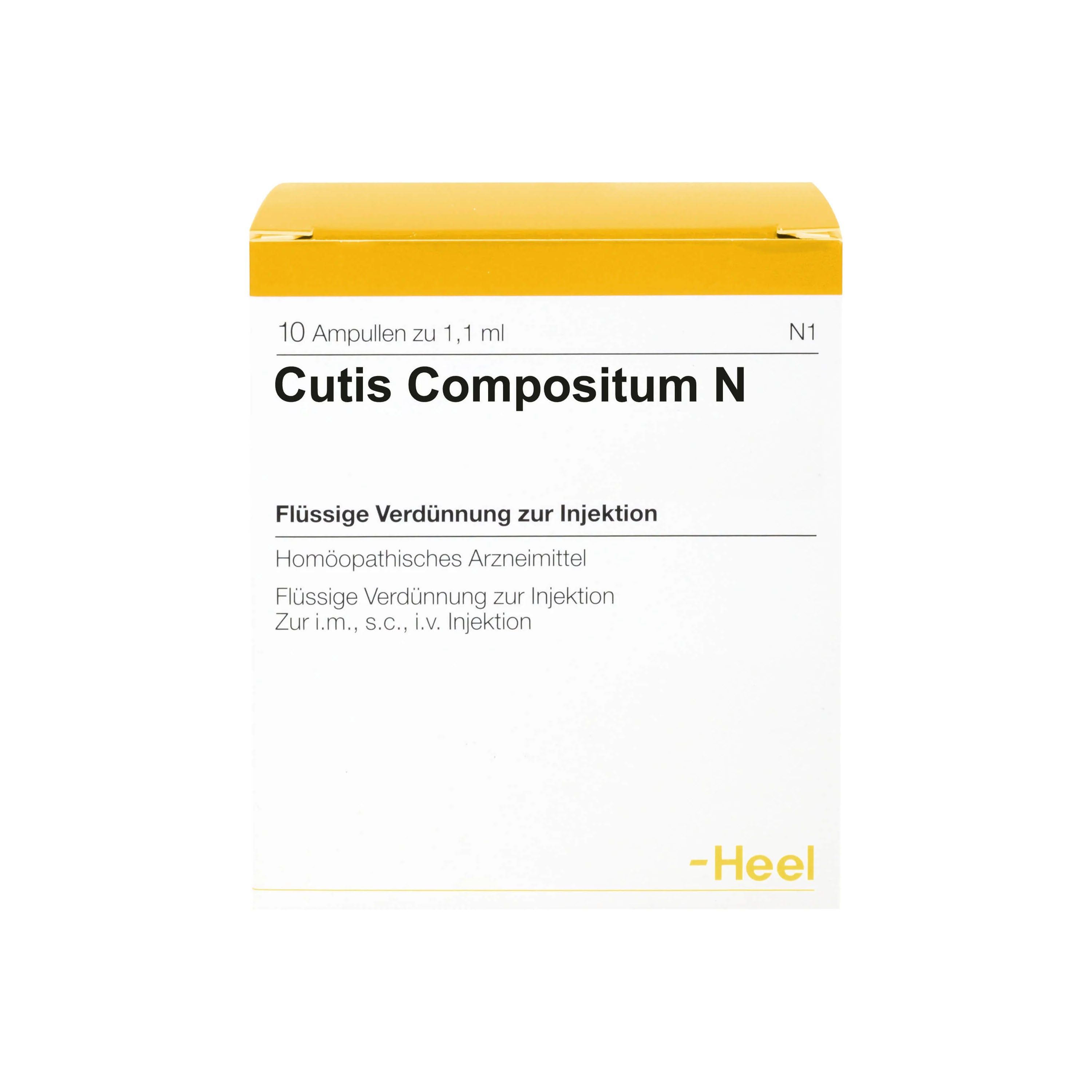 Heel Cutis Compositum 10 Ampoules – similius