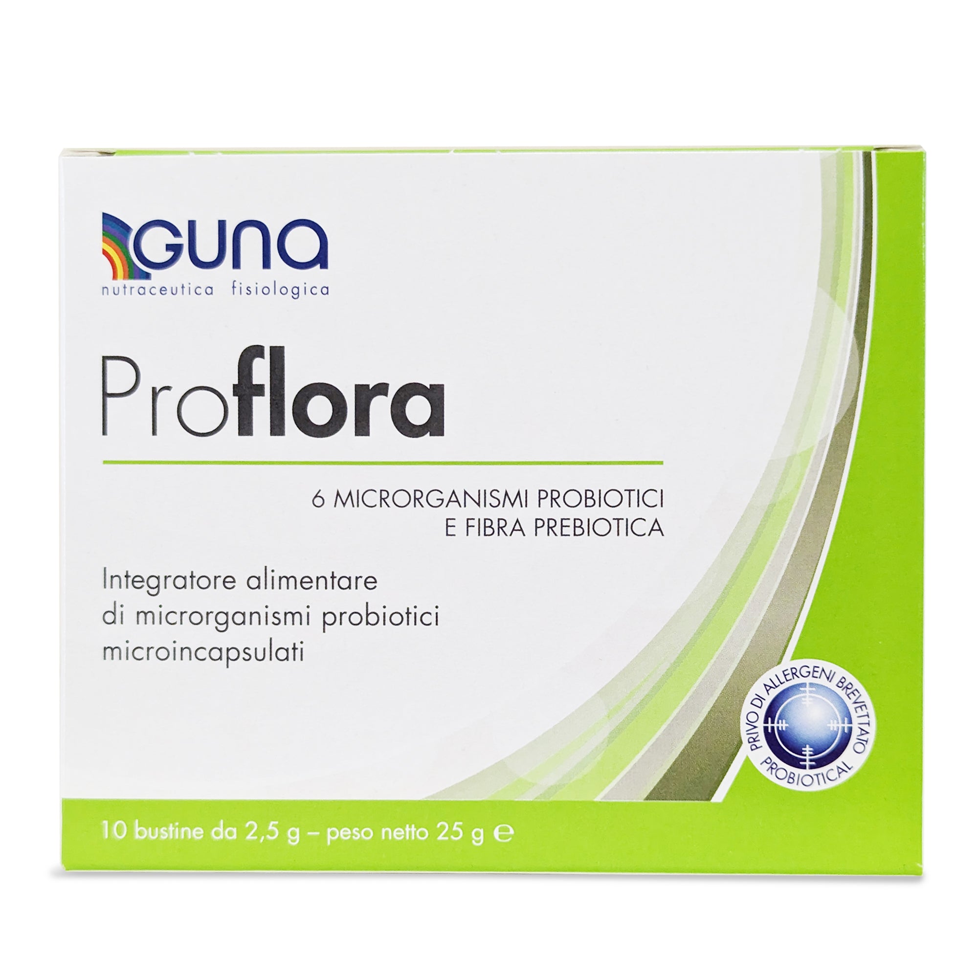 GUNA Proflora 10 Sachets ‚Äì Gut Health Probiotic with Prebiotic FOS ...